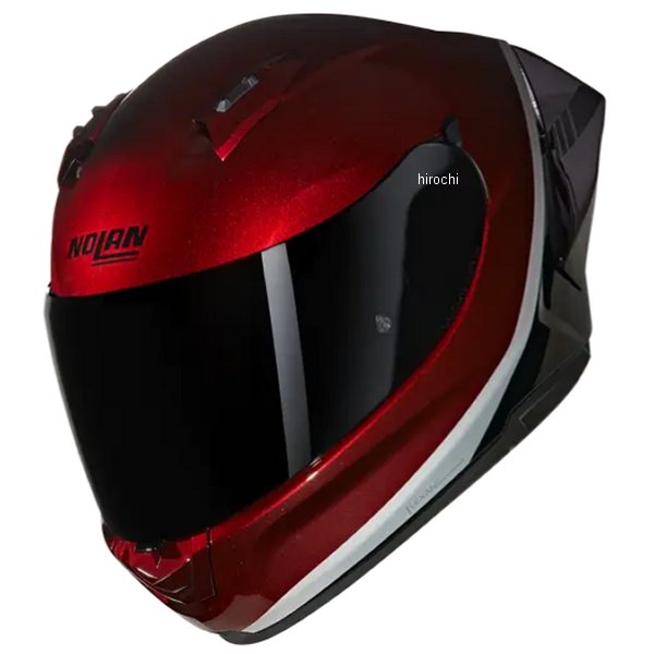 ノーラン NOLAN フルフェイスヘルメット N606SPサイズ:Mカラー:SPECIALE レッド/ブラック/グレー 349アウターシェル材質:ハイファンクション・ハイグレードLEXANポリカーボネート内装:脱着洗濯可能あごひも:マイクロ...