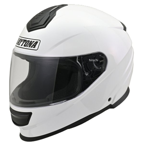 デイトナ フルフェイスヘルメット DN003NMサイズ:Lカラー:ホワイト高強度帽体 ABS+PCデイトナオリジナルヘルメットシリーズ。内装脱着可能でスピーカーホールも装備。必要な機能を備えたベーシックモデル。【規格】SG/PSC【届出事業...