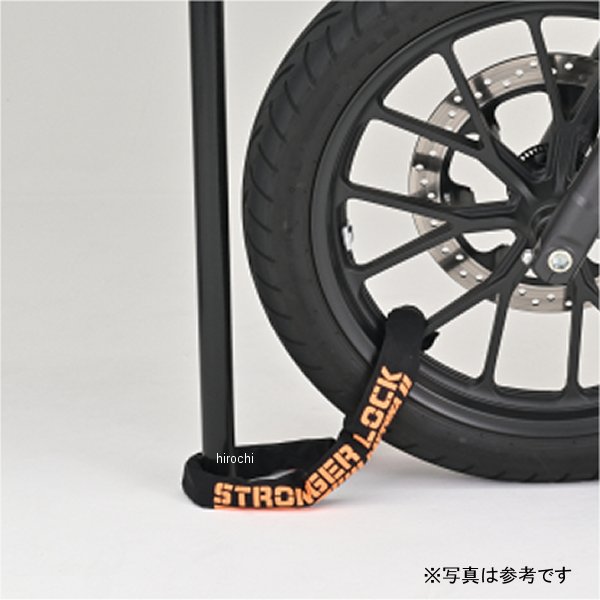 デイトナ ストロンガーチェーンロック長さ：2.0mチェーン太さ：Φ8素材：チェーン:スチール合金、カバー:ナイロンディスクロック / カギ3本（LED付き1本、LED無し2本）付※ロックを装着したまま車両を移動しないでください。※ロック本体...