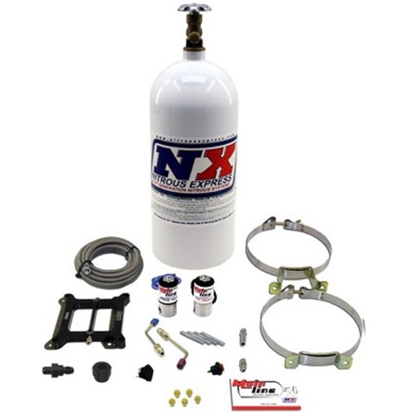 Nitrous Express Mainline Carb Nitrous キット w/10lb ボトルメーカー：Nitrous Expressメーカー品番：ML1000・掲載画像は、カタログより抜粋した参考画像となっております。ご不安な場...