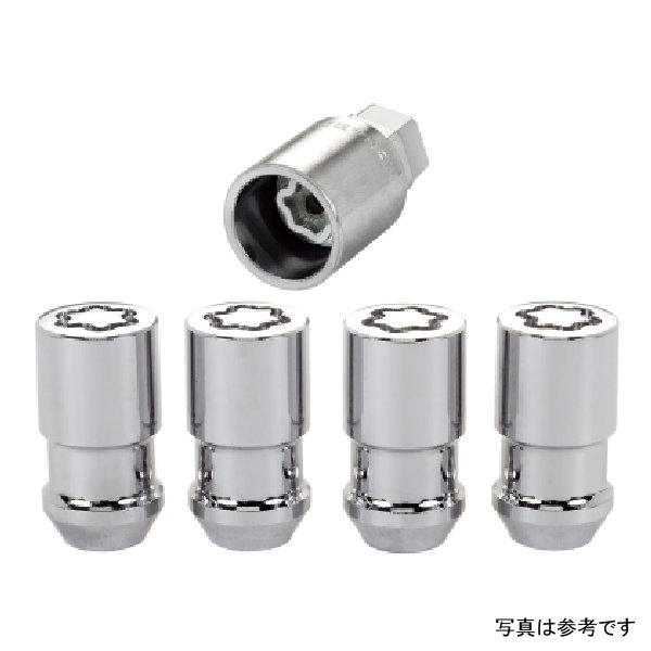 McGard ホイール Lock Nut セット - 4pk. (Cone Seat) 1/2-20 / 3/4 & 13/16 Dual Hex / 1.66in. Length - クロームメーカー：McGardメーカー品番：24198...