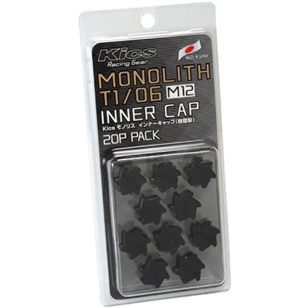 Project Kics M12 Monolith Cap - ブラック (Only Works For M12 Monolith Lugs) - 20 Pcsメーカー：Project Kicsメーカー品番：WCMF1K・掲載画像は、カタロ...