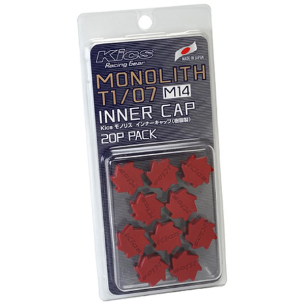 Project Kics M14 Monolith Cap - レッド (Only Works For M14 Monolith Lugs) - 20 Pcsメーカー：Project Kicsメーカー品番：WCMF4R・掲載画像は、カタログ...
