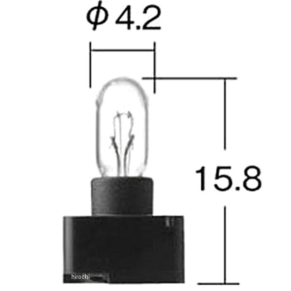 小糸製作所 白熱バルブ光色:クリア定格電圧:14V80mA形状:T4.2S口金:ウェッジ(ベース付き)用途:計器灯/表示灯用(パネルランプ・シグナルランプ)数量:10個入りE1570楽天 HD店