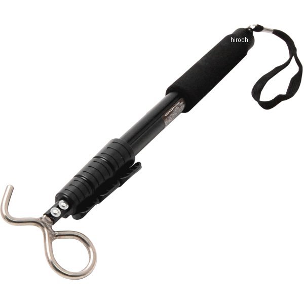 ●サイズ(W×D×H)mm…91×35×360(〜1250)●伸縮長…360〜1250mm●リングサイズ…29（W）×26（H）mm●重量…190g●材質…工具鋼●伸縮シャフトにより携行可能●従来の玉掛用の手鉤よりコンパクトかつ軽量●リング...