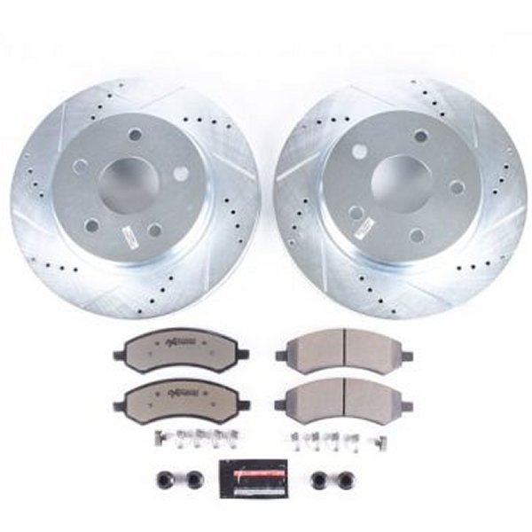 Power Stop 11年-18年 Ram 1500 フロント Z36 Truck & Tow ブレーキ キットメーカー：PowerStopメーカー品番：K2163-36・掲載画像は、カタログより抜粋した参考画像となっております。ご不安な...