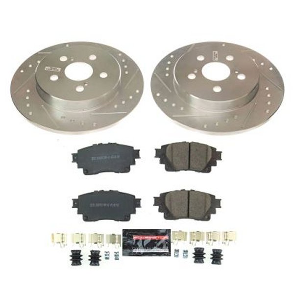 Power Stop 2019 トヨタ Corolla リヤ Z23 Evolution Sport ブレーキ キットメーカー：PowerStopメーカー品番：K8336・掲載画像は、カタログより抜粋した参考画像となっております。ご不安な場...