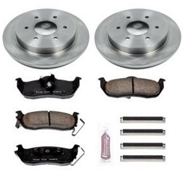 Power Stop 04年-10年 Infiniti QX56 リヤ オートスペシャリティ ブレーキ キットメーカー：PowerStopメーカー品番：KOE2445・掲載画像は、カタログより抜粋した参考画像となっております。ご不安な場合は...