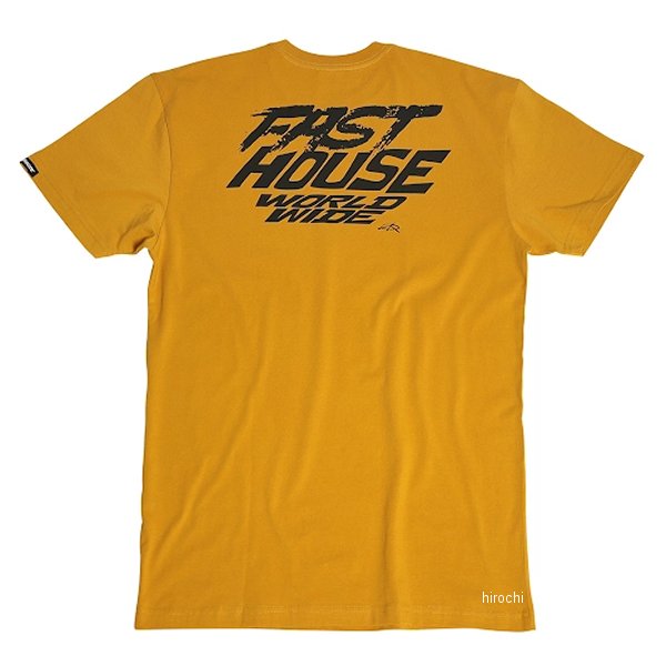 ファストハウス FASTHOUSE Tシャツ プライマーサイズ:Lカラー:ビンテージゴールド素材:リングスパンコットン100％オリジナルデザインをあしらったクルーネックTシャツ。軽量コットン100％を使用し、柔らかい肌触りを実現。プラスチゾ...