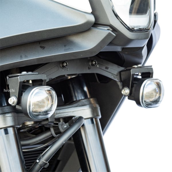 キジマ LEDフォグランプキット24年以降 ホンダ NX400ライトカラー:ホワイトステー素材:スチール製ブラック消費電力:9W×2色温度:5000〜6200K付属品:スモールタイプLEDフォグランプ、フォグランプスイッチ、取付ステー、分岐...