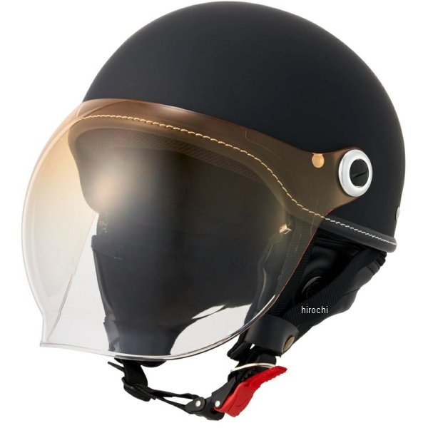 マルシン工業 BUBBLE RIDER HALF ハーフヘルメットカラー:マットブラックフリーサイズ(57〜60cm未満)・125cc以下専用 ・SG規格/PSCマーク取得・帽体素材：ABS ・あご紐ラチェット式バックル採用バブルシールド装...