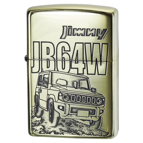 SUZUKI スズキ Zippo ジムニーBS・サイズ:#200使用　約W35×H55×D13mm・素材:鉄・加工:エッチング・銀イブシ【商品紹介】小さなボディながら悪路踏破性能では四輪自動車としてトップクラスの実力を持つ本格派ジムニーがZ...