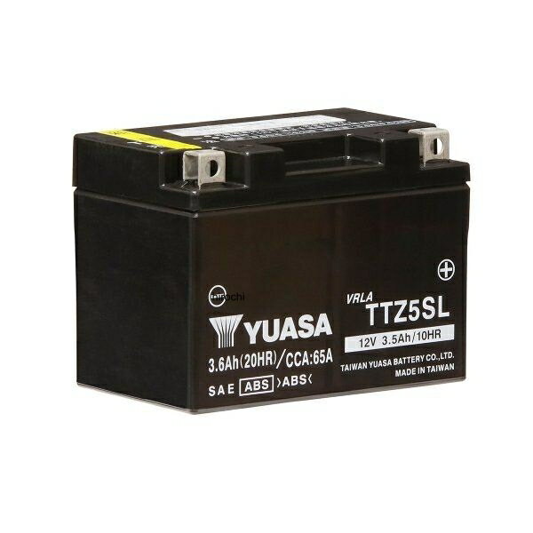 NBS バイクパーツセンター 台湾YUASA ユアサ バッテリー 液入り充電済み TTZ5SL ・メーカー推奨により、バッテリーの寿命をさらに延ばす為、初期充電をされることをおすすめ致します。※充電の際は、密閉型対応二輪車専用充電器をご使用...