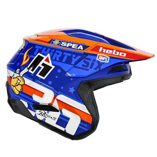 エボ HEBO ZONE PRO TONI BOU Sサイズ：Sカラー：TONI BOUHEBOのトライアルヘルメットZONE PROは、世界的に圧倒的なシェアを誇るZONE4の血統を受け継ぐ、トライアルスポーツ専用に設計されたヘルメットで...