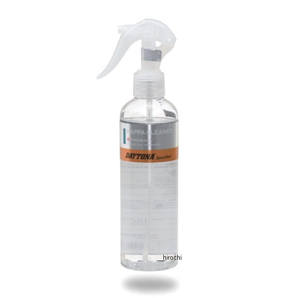 デイトナ Fireball ナッパクリーナー 250ml製品形態:液体(噴霧器タイプ)容量:250ml使用成分:主要成分(界面活性剤)酸性度:中性(pH7.5)サドルバッグや樹脂製品の専用洗浄剤。ナッパクリーナーには独自開発の界面活性剤が含...