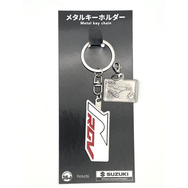 ジュウロクホウイ SUZUKI RGVーΓ500 メタルキーホルダーサイズ:エンブレム本体約55mm ※各形状によって異なります素材:ダイキャスト、鉄ロードレース世界選手権(WGP)、GP500クラス参戦用に開発した競技専用のマシンで、年間...