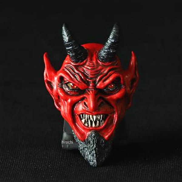 GOODS グッズ SATANISM ナンバーボルト Red Devilカラー：Red Devil素材:本体/レジン、ボルト/スチールサイズ：幅 37mm、高さ 57mm、奥行 24mm(ボルト含まず)、ボルト M6-20mm本体×1(左右...