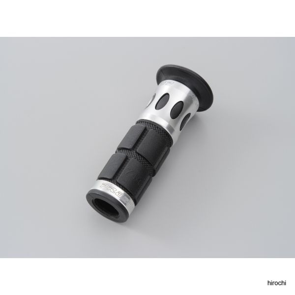 プログリップ PRO-GRIP グリップ 貫通 アルミリングタイプ汎用カラー:ブラック/シルバー素材:スタンダードラバータイプ:エンド貫通長さ:115mm内径:22mm(左)/25mm(右)ヨーロッパにおけるハンドルグリップの代名詞「PRO...