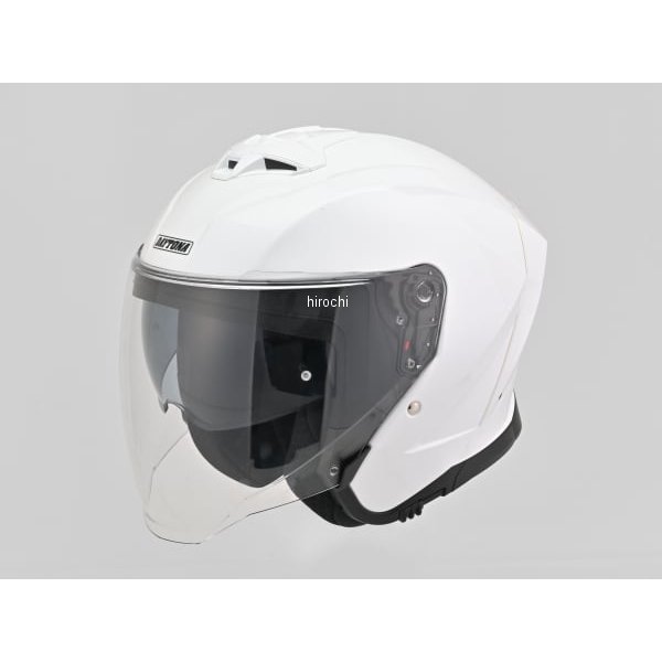 デイトナ バイク ヘルメット ジェット SG規格 高強度ABS DN-006SJ ホワイト Sサイズ(55-56cm)ライダーの安全を最優先に考えたデイトナオリジナルヘルメットシリーズ。耐衝撃性に優れた高強度ABS素材を採用し、高強度の帽体...