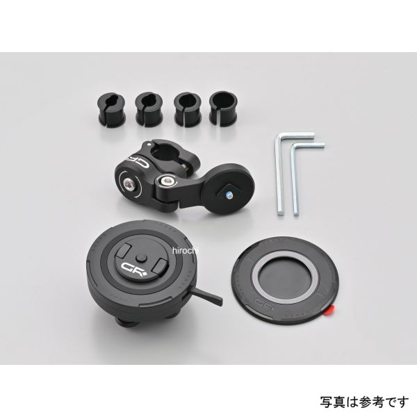 GRエクスプロア スマホホルダー バーマウント ミラーロッド GR-MT9スマホを載せて軽く回転させると固定される、円盤形状のロック構造を採用した、スマートフォンマウントシリーズ。ミラーロッドやハンドルブレースバーに固定可能なバーマウント。...