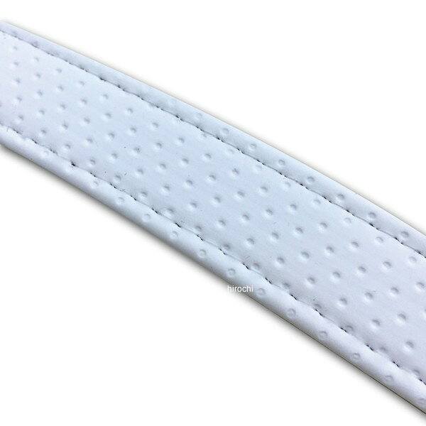 グロンドマン GRONDEMENT 汎用レザーベルト タンデムベルト等 エンボスホワイト ステッチ：透明 長さ：48cm 幅：2.5cm汎用レザーベルト。バイクのタンデムベルトとしてもご使用頂けます。本製品は長さ：48cm/幅：2.5cm/...