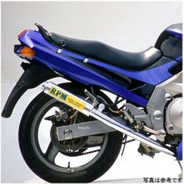 アールピーエム RPM フルエキゾースト 4in2in190年-92年 カワサキ ZZR400パイプ：スチールサイレンサー：アルミサイレンサーサイズ：φ77×300オイル交換○オイルフィルター交換○タンデム○公道走行○近接排気騒音値：89d...
