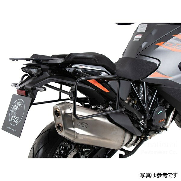 ヘプコアンドベッカー HEPCO&BECKER サイドケースホルダー 21年-24年 1290 Super Adventure R21年-24年 KTM 1290 Super Adventure R マフラーを逃がすため 左右非対称形状 マ...