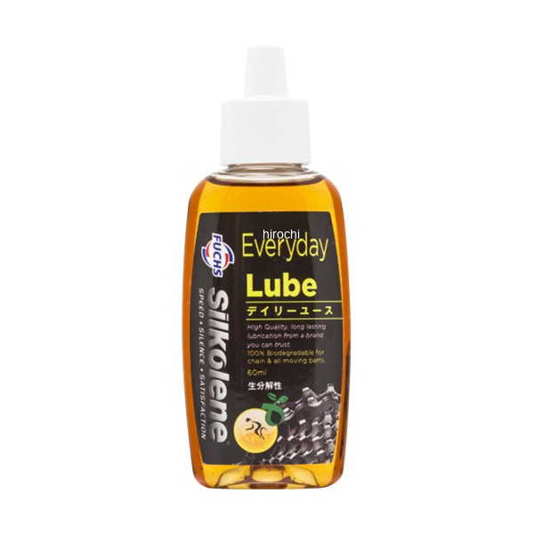 フックス FUCHS サイクルルブ CYCLE EVERYDAY LUBE 60ml容量:60ml環境にやさしい100%生分解性潤滑油で、日常メンテナンスに最適な、多目的使用のチェーン潤滑剤です。かつ、高い浸透性や撥水性、耐久性も合わせ持つ...