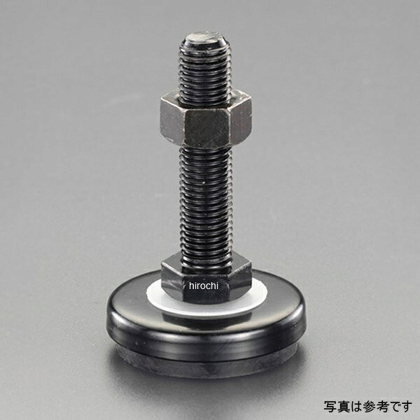 用途：一般機器、設備ボルトサイズ：M10×50mmピッチ：1.5mmベース径：40mm全長：70mm耐荷重：300kg重量：91g仕上げ：電着塗装材質底部ベース：クロロプレンゴム底部金具：冷間圧延鋼板(SPCC)ねじ：冷間圧造用炭素鋼線材(...