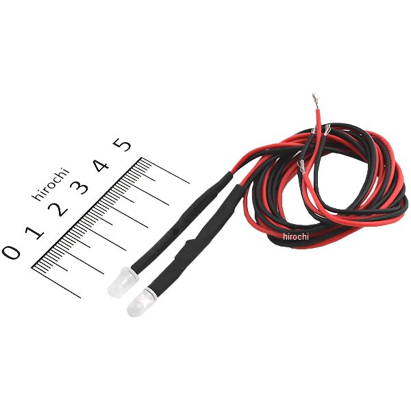 エーモン LED ライト(白)・つなぐだけでそのまま使える車専用設計・拡散レンズ でやわらか照明・せまい所に使えるスリム設計(仕様)・DC12V車専用・LED発光色:白・拡散砲弾型レンズ :5φ・消費電流:14mA・コードの長さ:500mm...