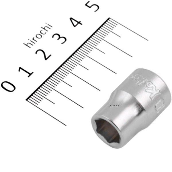 3400M-10 3/8インチ sq. 6角スタンダードソケット 10mm3400M-10-KK楽天 HD店　