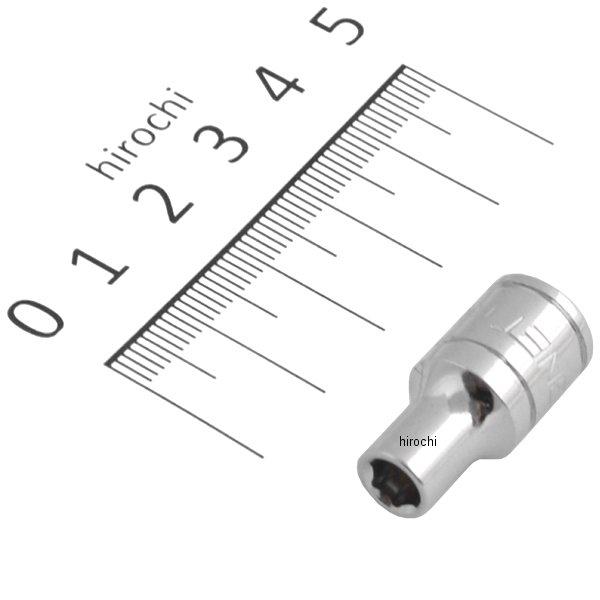 シグネット 1/4DR 5mm ソケット (6角)・サイズ(mm)：5・差込角(インチ DR)：1/4・ソケット外径(D1先端部；mm)：8・ソケット外径(D2差込部；mm)：12・全長(L；mm)：24.5・ソケット深さ(e；mm)：5ミ...