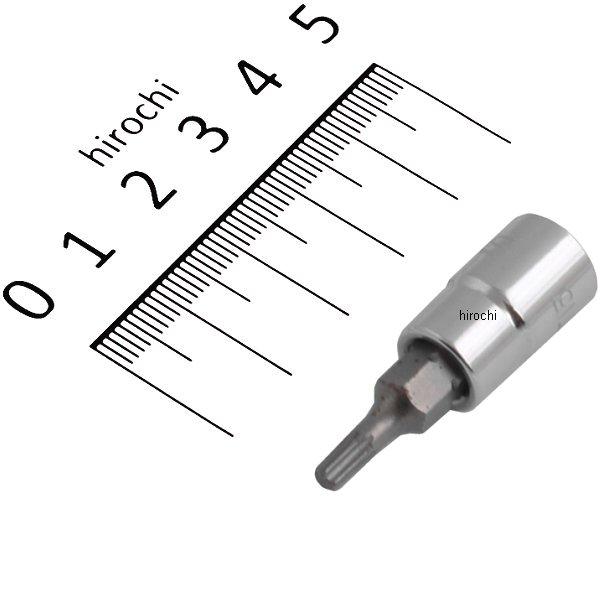 シグネット 1/4DR T-15 ヘクスローブビットソケット・サイズ：T15・先端外径寸法(mm)：3.26・ねじサイズ：M3.5-4差込角1/4インチDRのへクスローブビットソケット21862-SG楽天 HD店　
