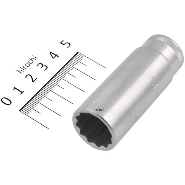 スタビレー 3/8インチsq ディープソケット (12角) 18mmAS-drive(面接触)で、より高品質なHPQシリーズの3/8"SQディープソケット。12ポイントタイプ。サイズ：18mm全長(L)：65mmソケット部外径(d1)：24...