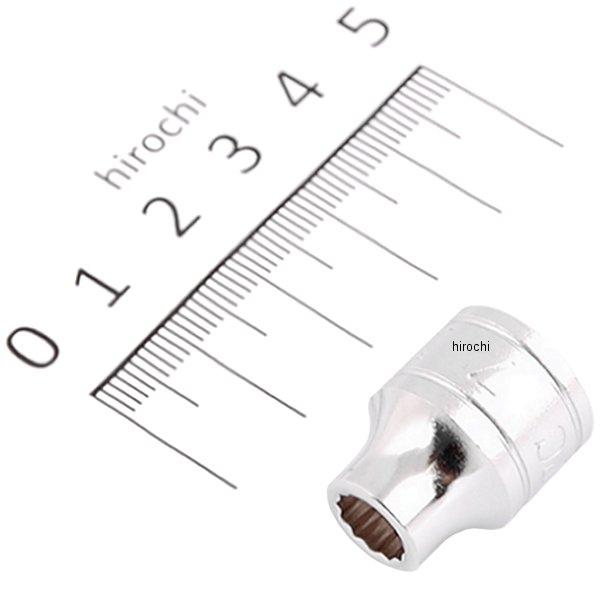 B3-07W 9.5sq ソケット (12角) 7mmB3-07W-KC楽天 HD店　