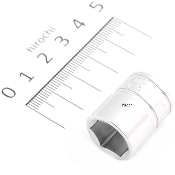 B3-14 9.5sq ソケット (6角) 14mmB3-14-KC楽天 HD店　