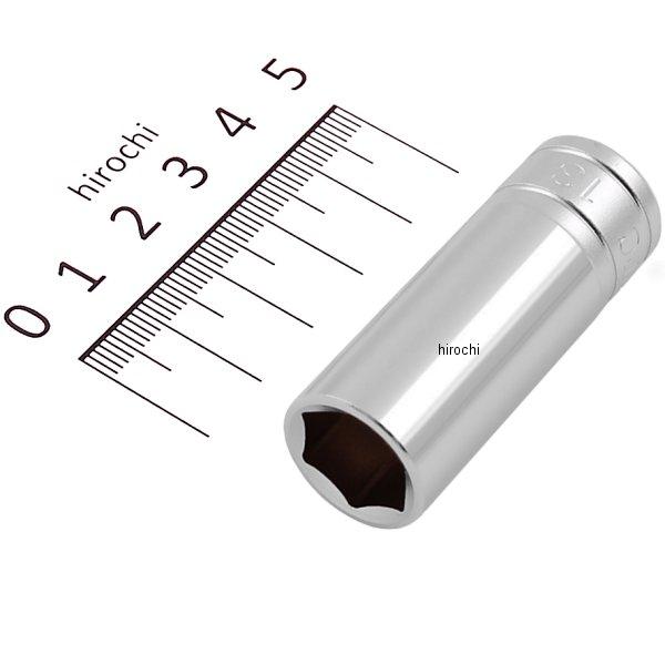 9.5sq セミディープソケット(6角) 13mmB3M-13-KC楽天 HD店　