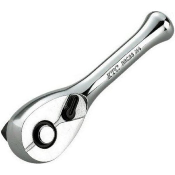 9.5sq コンパクトショートラチェットハンドルBRC3S-KC楽天 HD店　