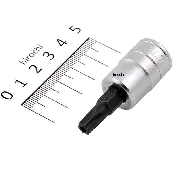 9.5sq ショートT型いじり止めトルクスビットソケット T40ビットの交換が可能です。BT3-T40HS-KC楽天 HD店　