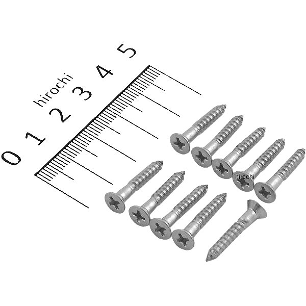 ●頭形状:(+)皿頭●材質:ステンレス（SUSXM7）●サイズ:3.5×22mm●総重量:約25g●入数:10本000012231912 HD　