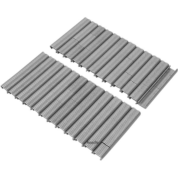 材質：ガルバ鋼線径×全長：φ2×18mmかしめ内寸：8mm入数：1200個金網やフェンスの取り付け、補修に000012249380楽天 HD店　