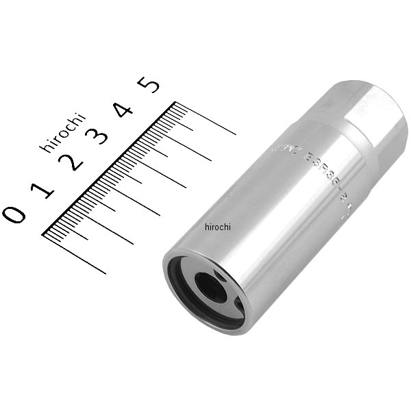 12.7sq スタッドボルトリムーバー 8mmスタッドボルトの脱着(丸棒にも使用可)。締めつけ、緩めの両方に使えます。3つのローラーが3方向からスタッドボルトをつかむため、安定した作業が可能です。センターが貫通しているので、レンチ本体より長...