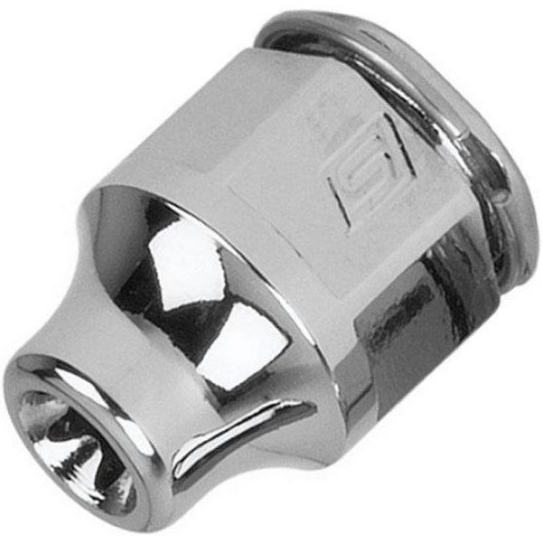 トルクス ロープロファイル反転です。サイズ：E5ドライブエンド直径 (A)：12.1mmソケットエンド直径 (B)：7.7mm全長 (C)：16.5mm仕上げ：クローム106RTLEセットに含まれています。※商品お届け時期につきまして、通常...