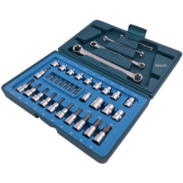 シグネット 3/8DR ヘクスローブソケットセット・差込角(インチ DR)：3/8セット内容(1)：3/8インチDR E型ヘクスローブソケット(12150 E4, 12151 E5, 12152 E6, 12153 E7, 12154 E8...
