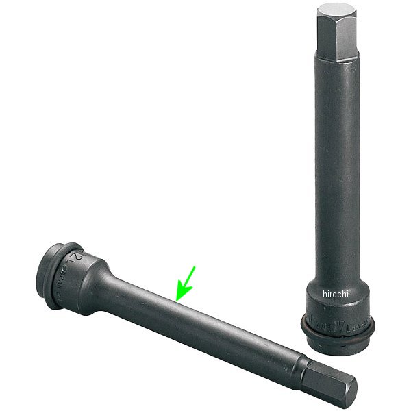インパクト用 ロングヘキサゴンソケット 対辺 12mm 長さ 150mm 差込角 12.7mm (1/2インチ) 4AH-12L楽天 HD店