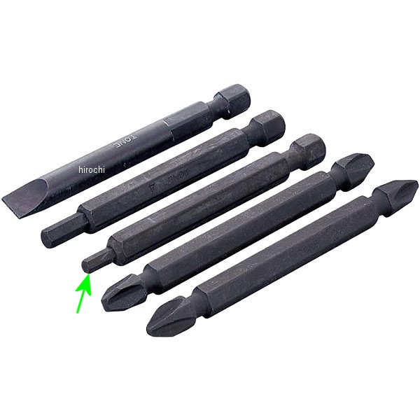 ドライバー ビット 六角 3mm 長さ 46mm ビット 二面幅 6.35mm (1/4インチ) BIT-3楽天 HD店