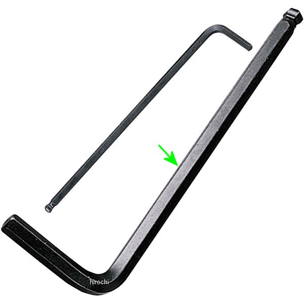 ロングボールポイント L形レンチ サイズ 8mm 長さ 172mm BPL-08楽天 HD店