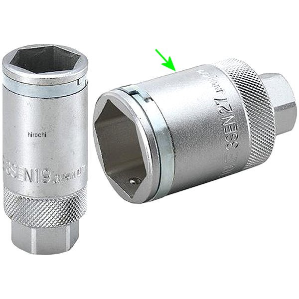 センサーソケット(6角) 対辺 27mm 長さ 60mm 差込角 9.5mm (3/8インチ) 3SEN-27楽天 HD店