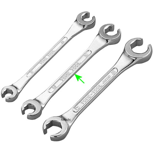 フレアナットレンチ 両口 対辺 12-14mm 長さ 160mm M26-1214楽天 HD店