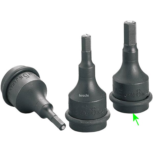 インパクト用 ヘキサゴンソケット(マグネット付) 対辺 8mm 長さ 60mm 差込角 12.7mm (1/2インチ) 4AH-08K楽天 HD店